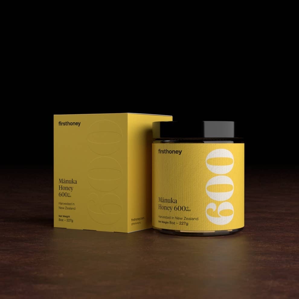 First Honey - Manuka Honey 600+ MGO (8oz) | The Market by D&A